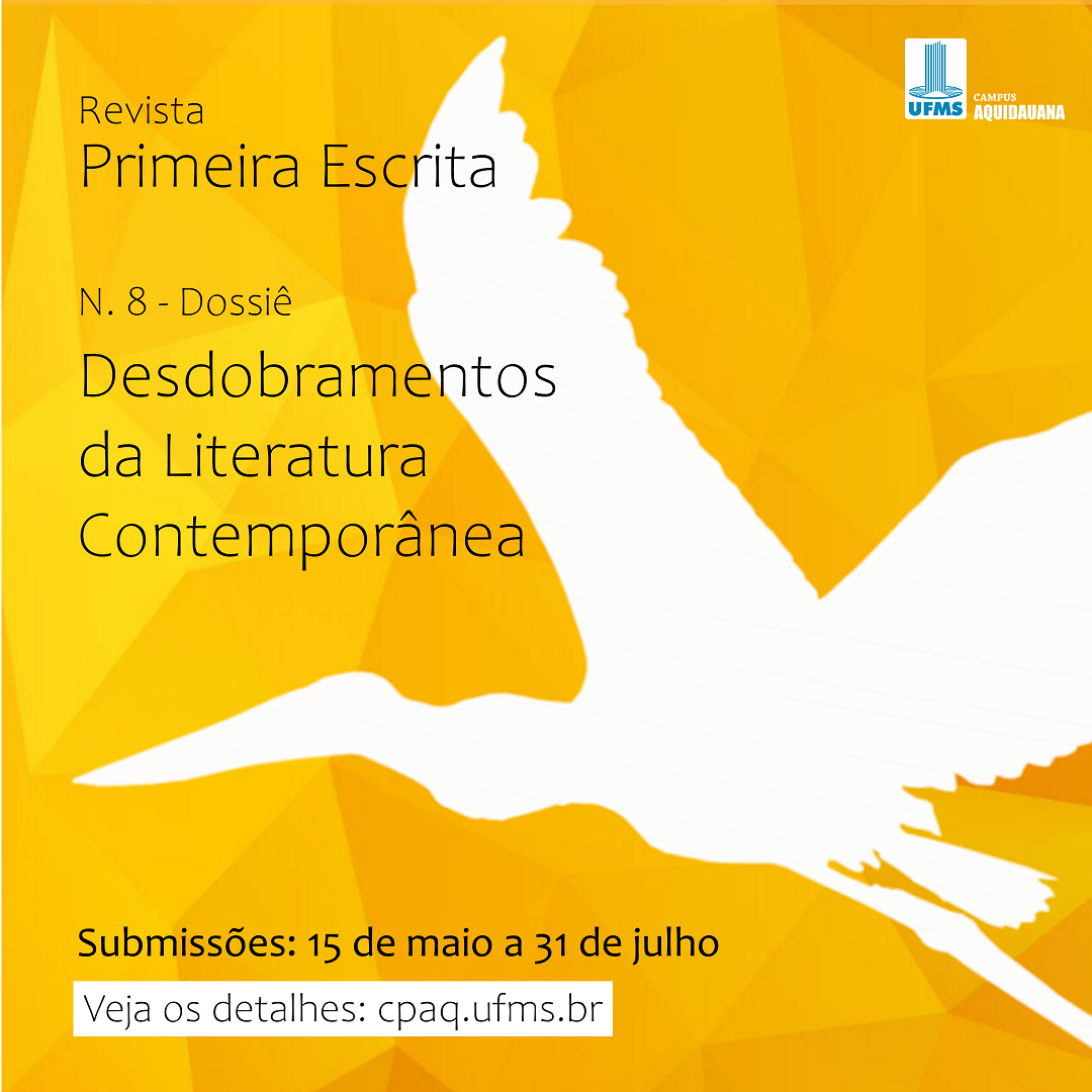 » Revista Primeira Escrita recebe artigos sobre literatura contemporânea